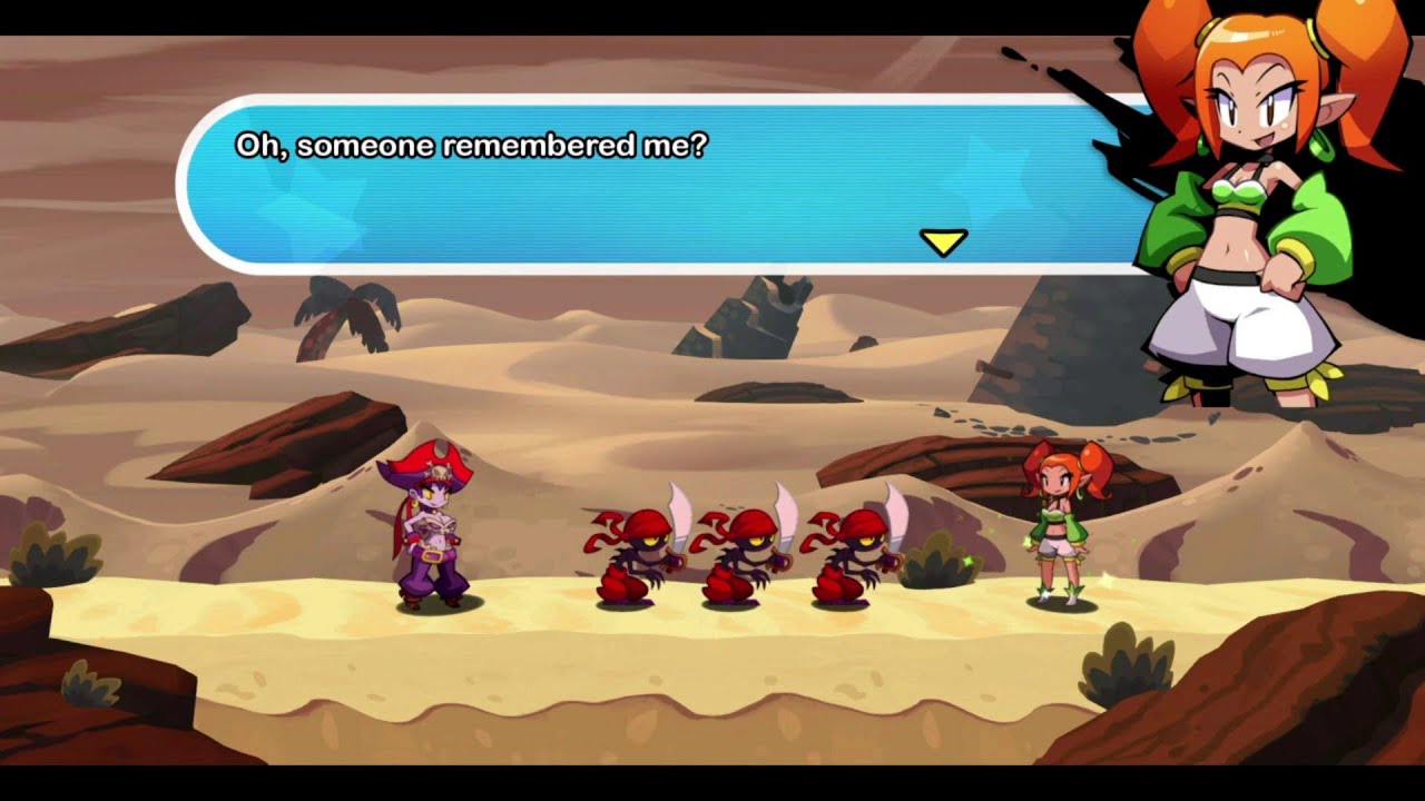 The return of Holly Lingerbean (Pirate Queen's Quest, Shantae; Half ...