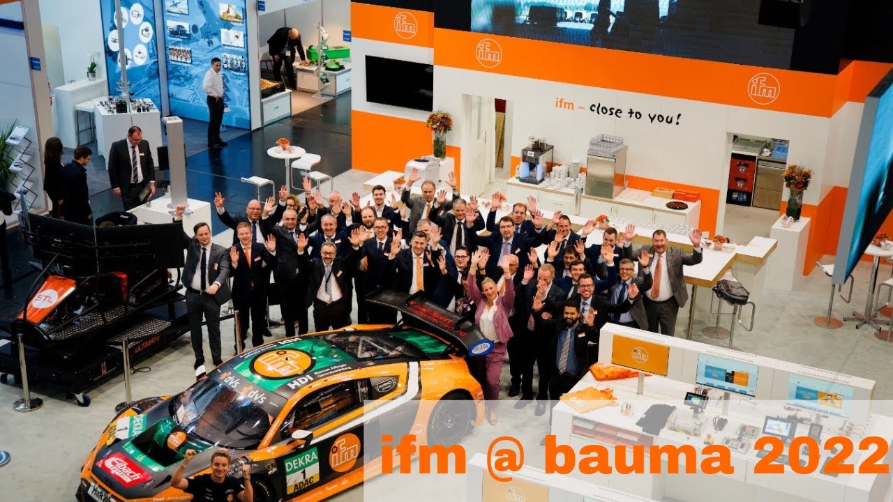 Highlights of ifm @ Bauma 2022 | Inspire the future of mobile machinery ...