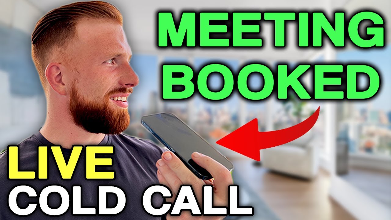 LIVE COLD CALLING - How I effortlessly book meetings through cold calls ...