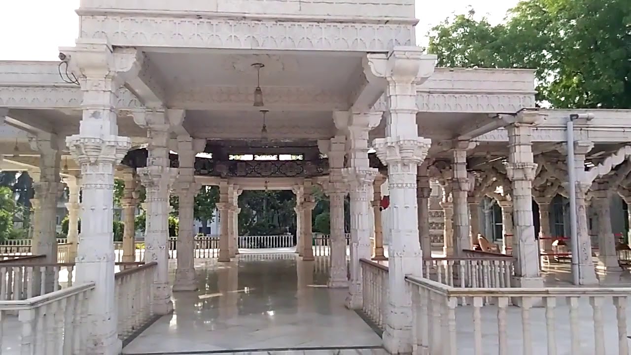 Dada badi Jain temple Mehrauli - YouTube