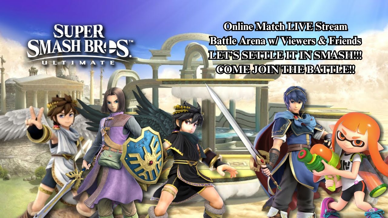 Super Smash Bros. Ultimate Online Match Live Stream Episode #23: Smash ...