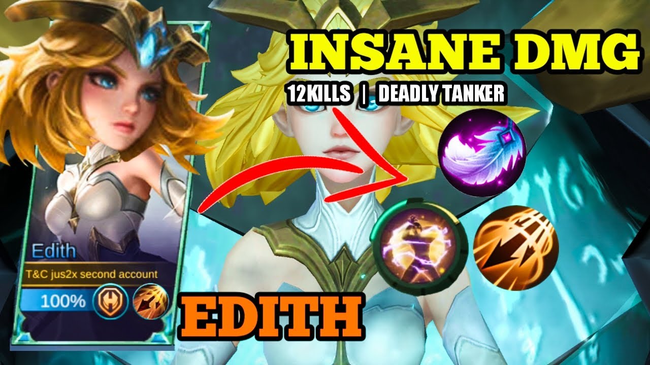 EDITH BEST BUILD 2023 | EDITH GAMEPLAY | EDITH INSANE DAMAGE - YouTube