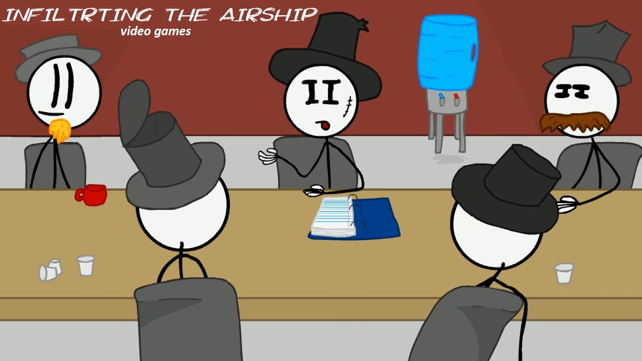 STICKMAN / INFILTRATING THE AIRSHIP - YouTube
