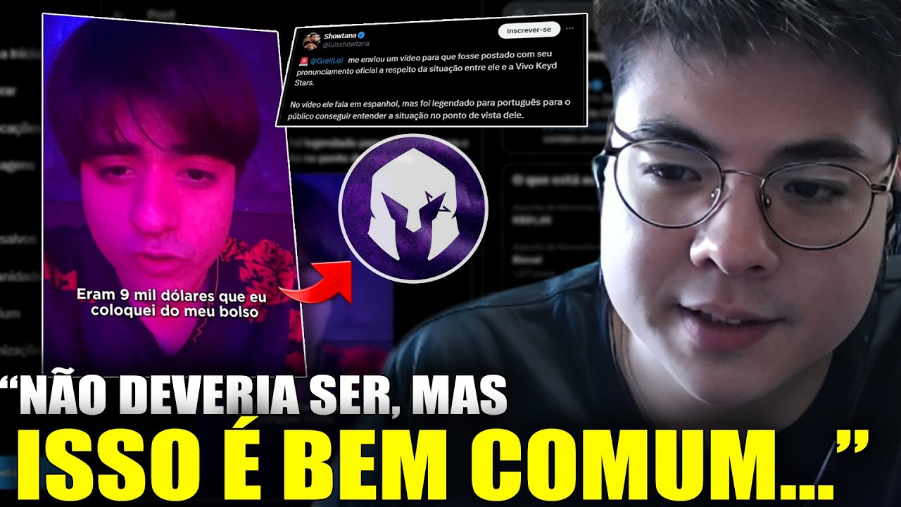 BOMBA! EsA e Brucer reagem ao PRONUNCIAMENTO do Grell sobre DÍVIDA da ...