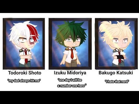 📘Yearbook trend📘[bkdktd?][bakudekutodo?][gachameme]bnha/mha - YouTube