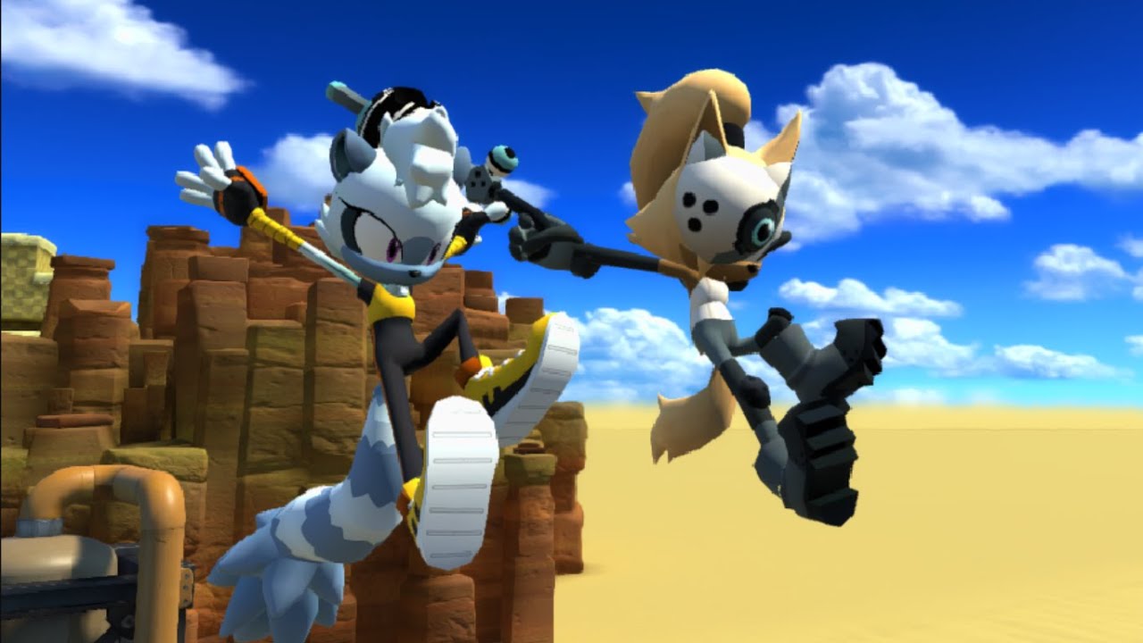 Tangle & Whisper In Sonic Forces - YouTube