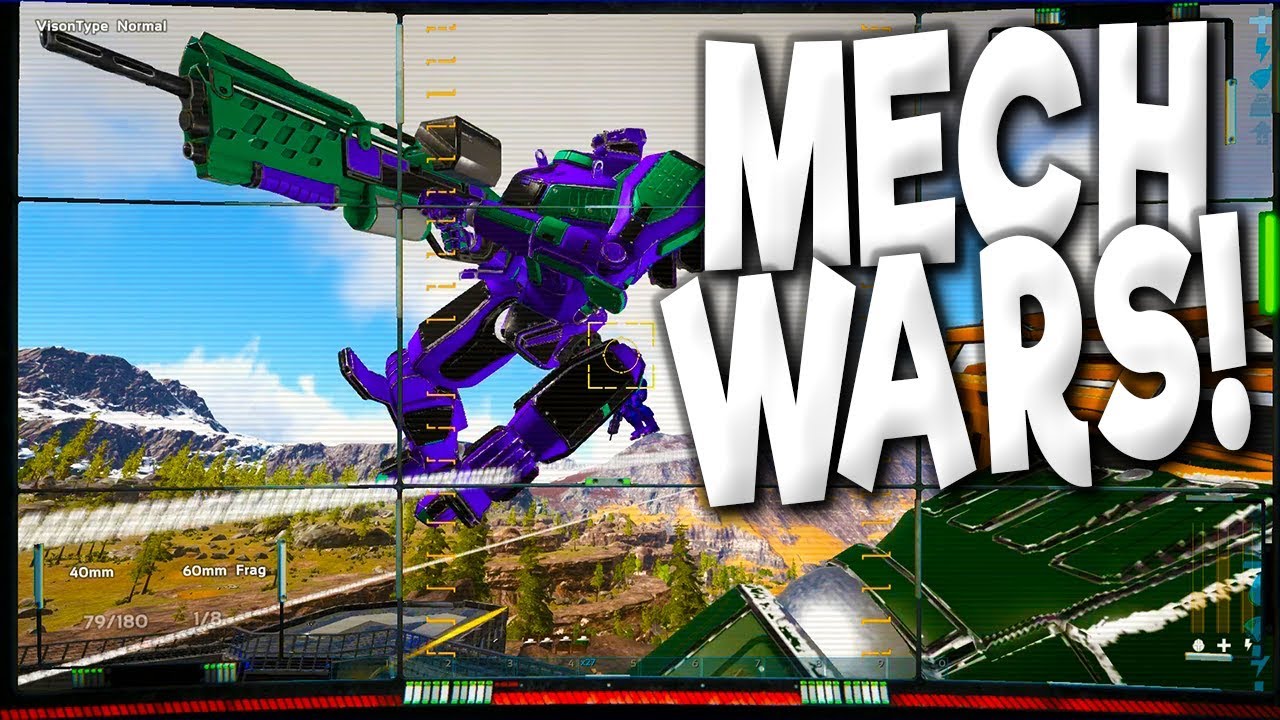 HUGE Mech Battle! - ARK Parados ep9 - YouTube