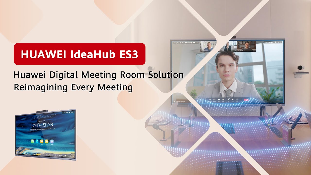Huawei Digital Meeting Room Solution Reimagining Every Meeting - YouTube