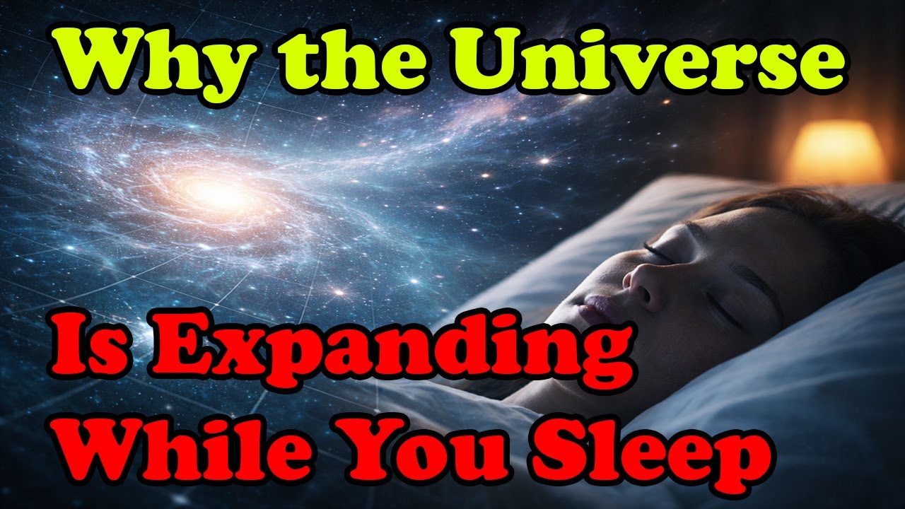 Why the Universe Is Expanding While You Sleep - YouTube