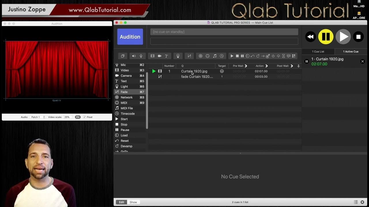 6 Live Preview (Pro Series) Qlab Tutorial - YouTube