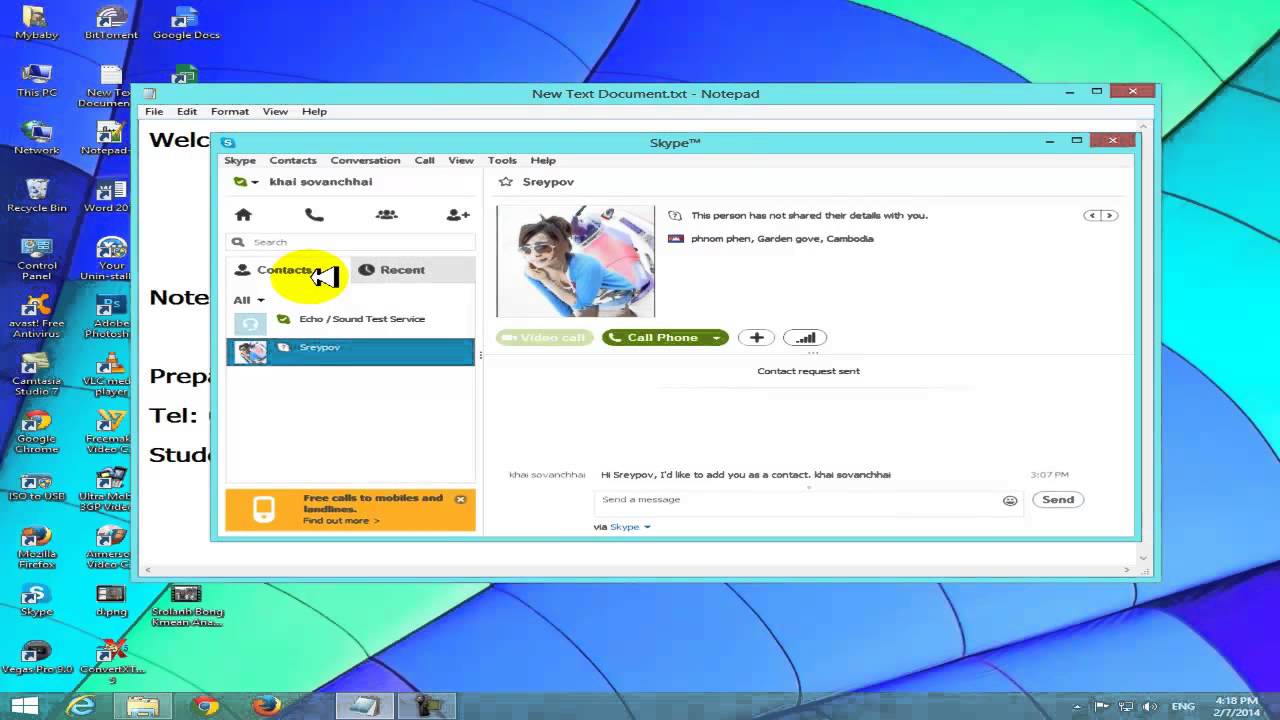 How to change password account skype - YouTube