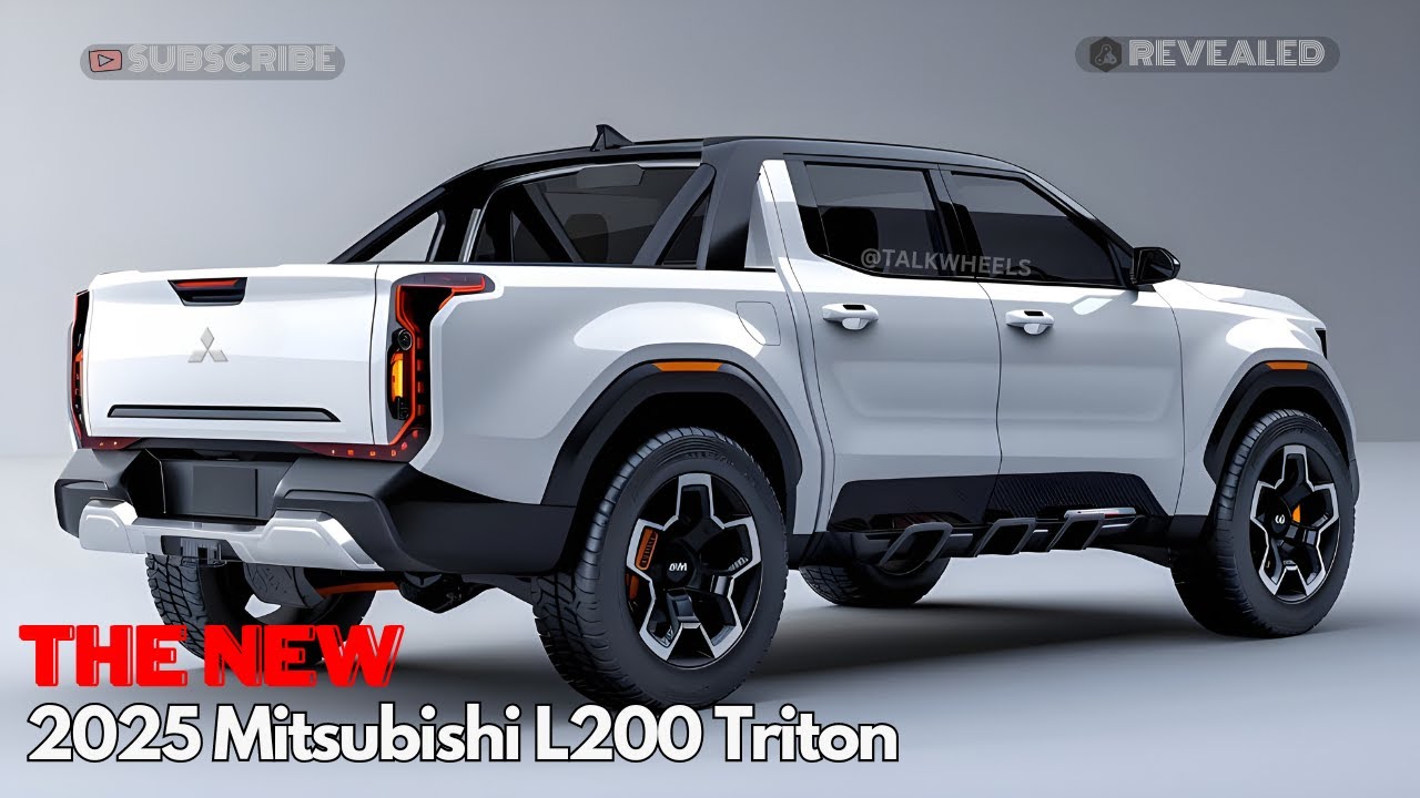 Breaking News! 2025 Mitsubishi L200 Triton Revealed - The Game Changing ...