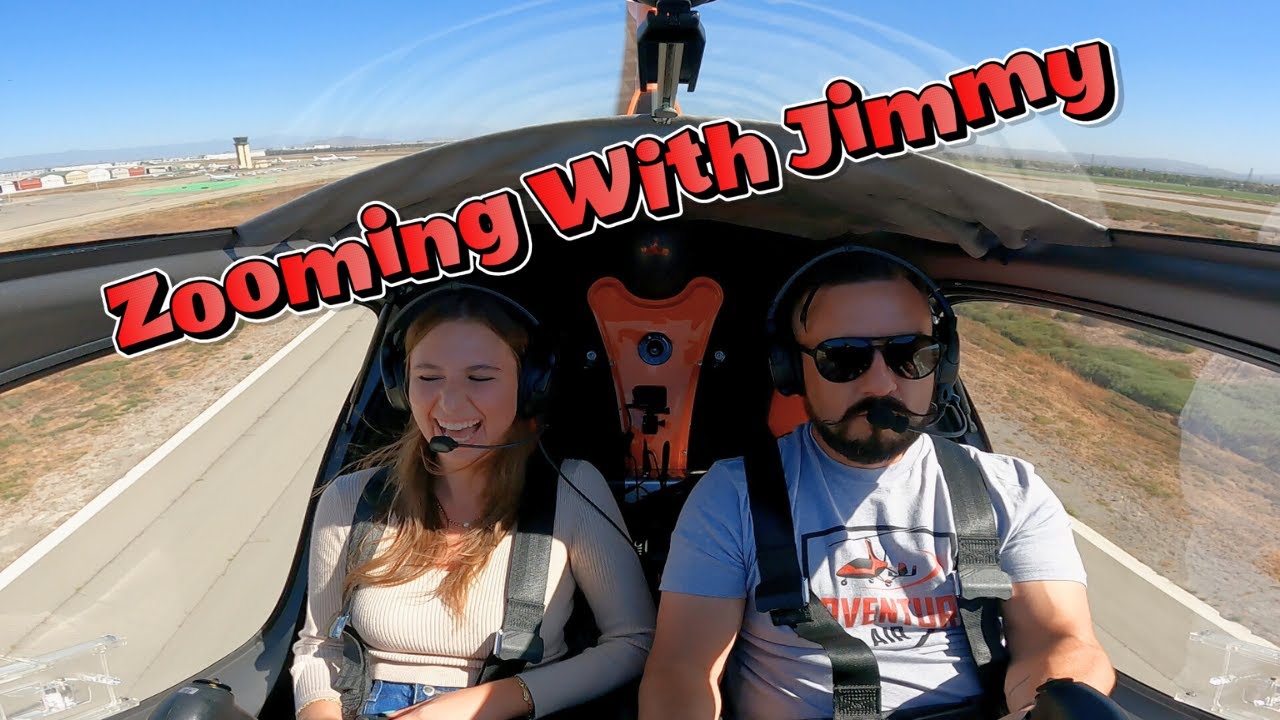 112. Girl's Windy Gyroplane Flight Lesson! #adventure #fyp - YouTube