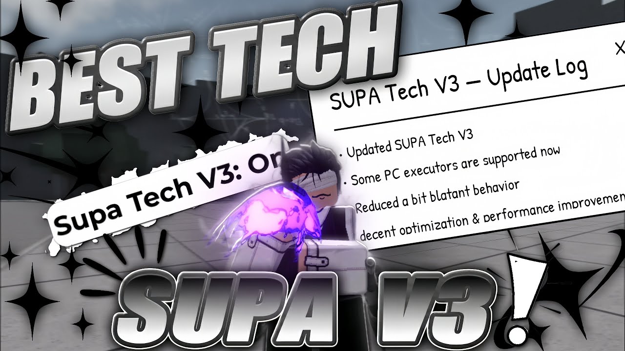 *🎉NEW* Supa Tech V3.0 Script | Tsb | The Strongest Battlegrounds - YouTube