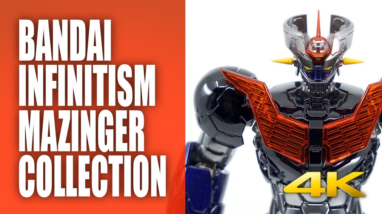 Bandai Infinitism Mazinger Z + Great Mazinger + Grendizer [ 4K ] Re ...