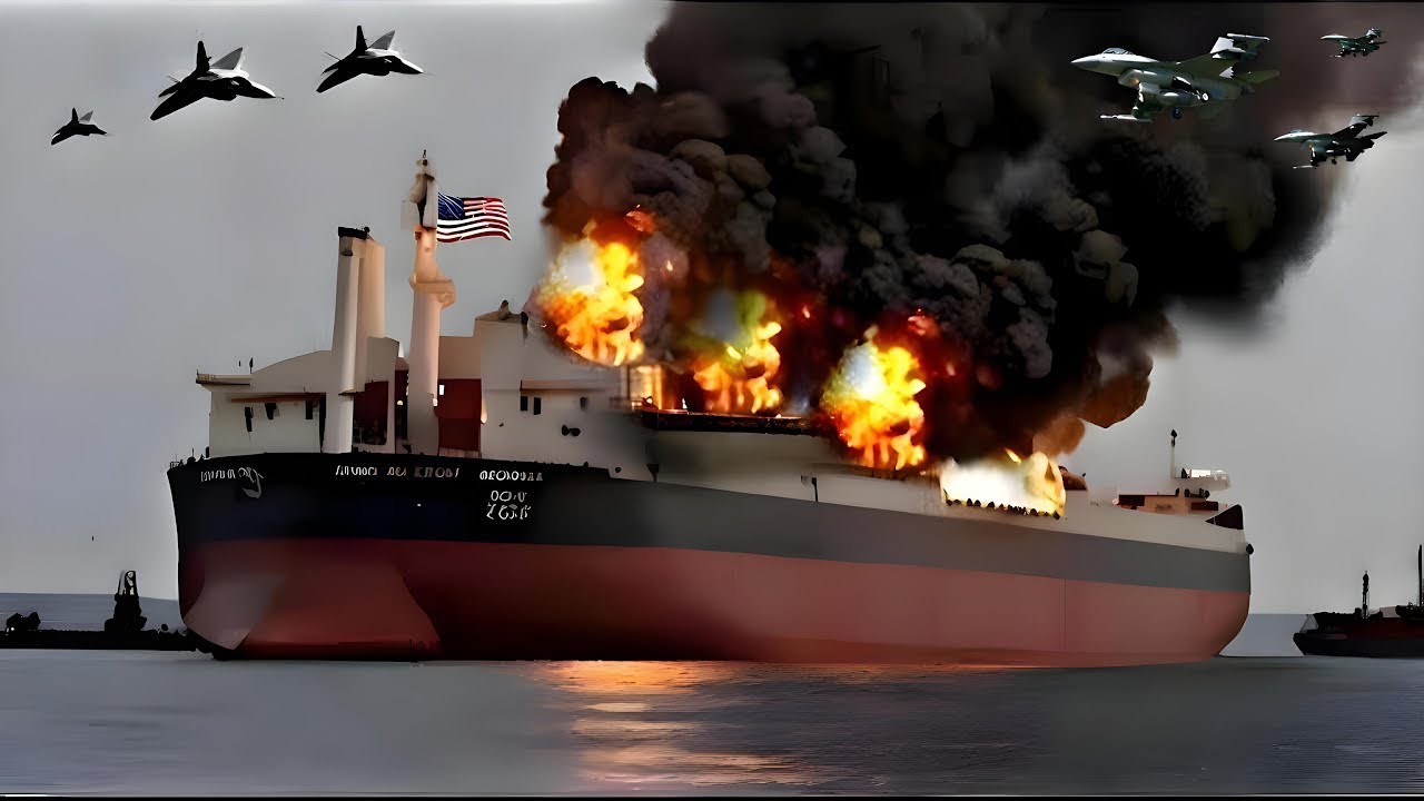 Today, Upon arrival in the Red Sea, 2 US cargo ships carrying ...