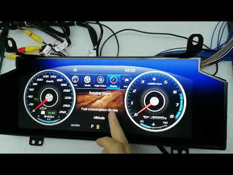 Nissan Patrol Y62 Lcd instrument speedometer - YouTube