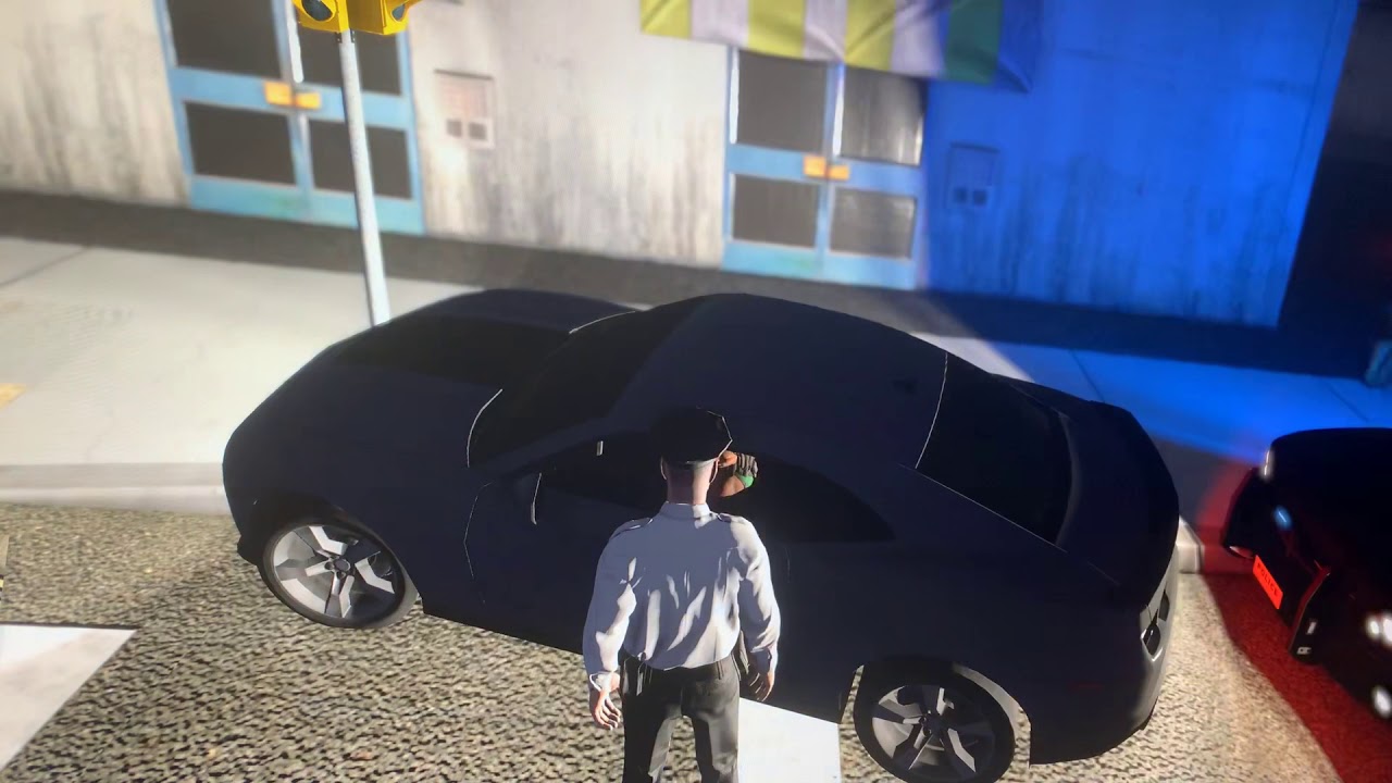 Traffic stops with the Dodge Charger - YouTube