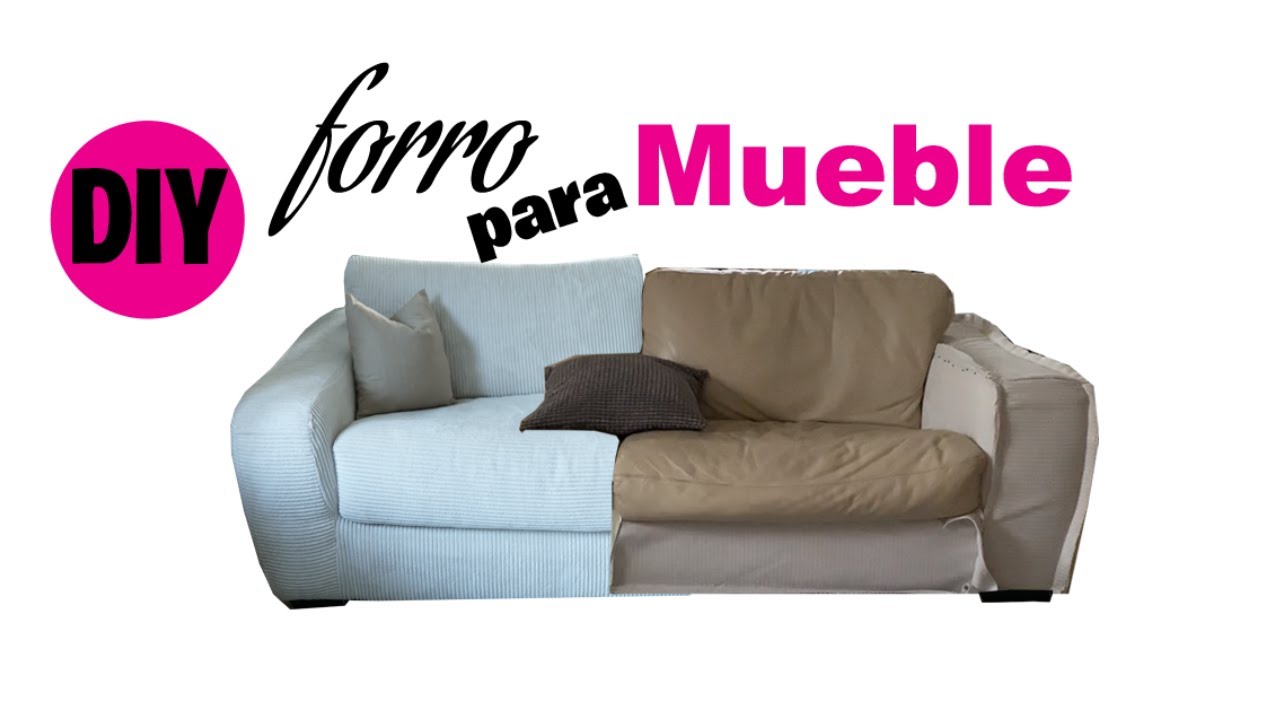 DiY fundas para muebles a la medida. COMO HACER UN FORRO PARA MUEBLES ...