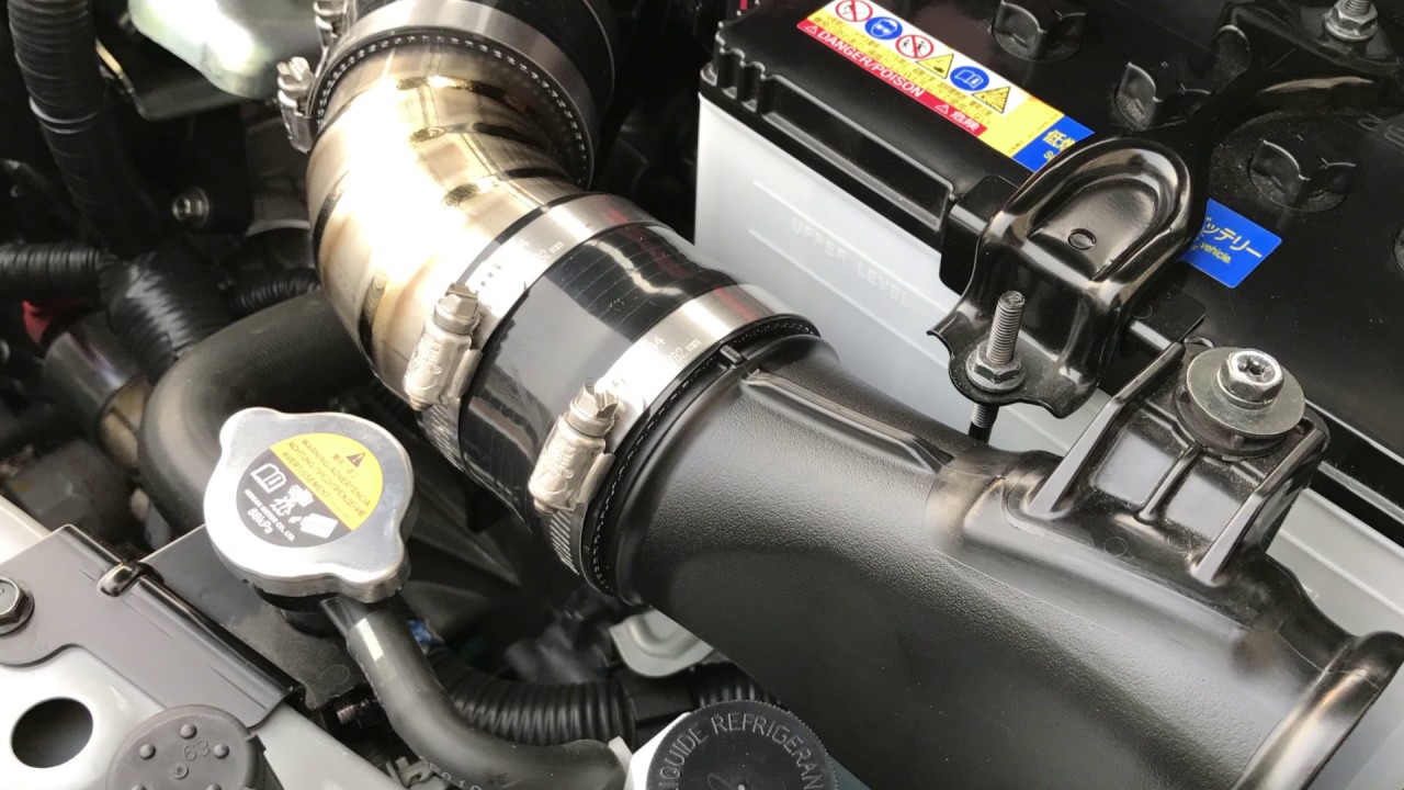 170613 Mine's Titanium Intake on NOTE nismo S - YouTube