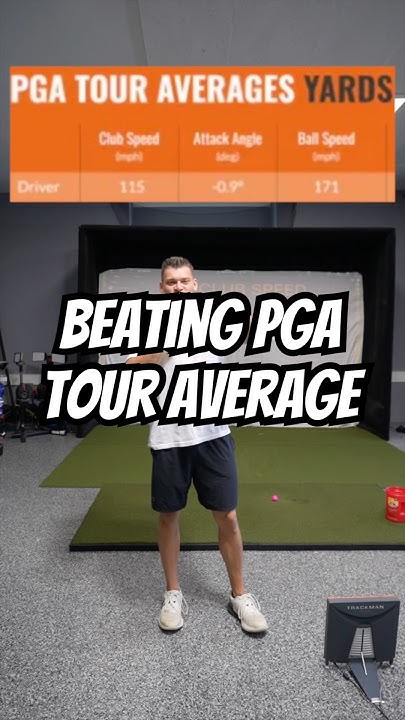 Beating PGA Tour average 😳 #golf #pga #golfswing - YouTube