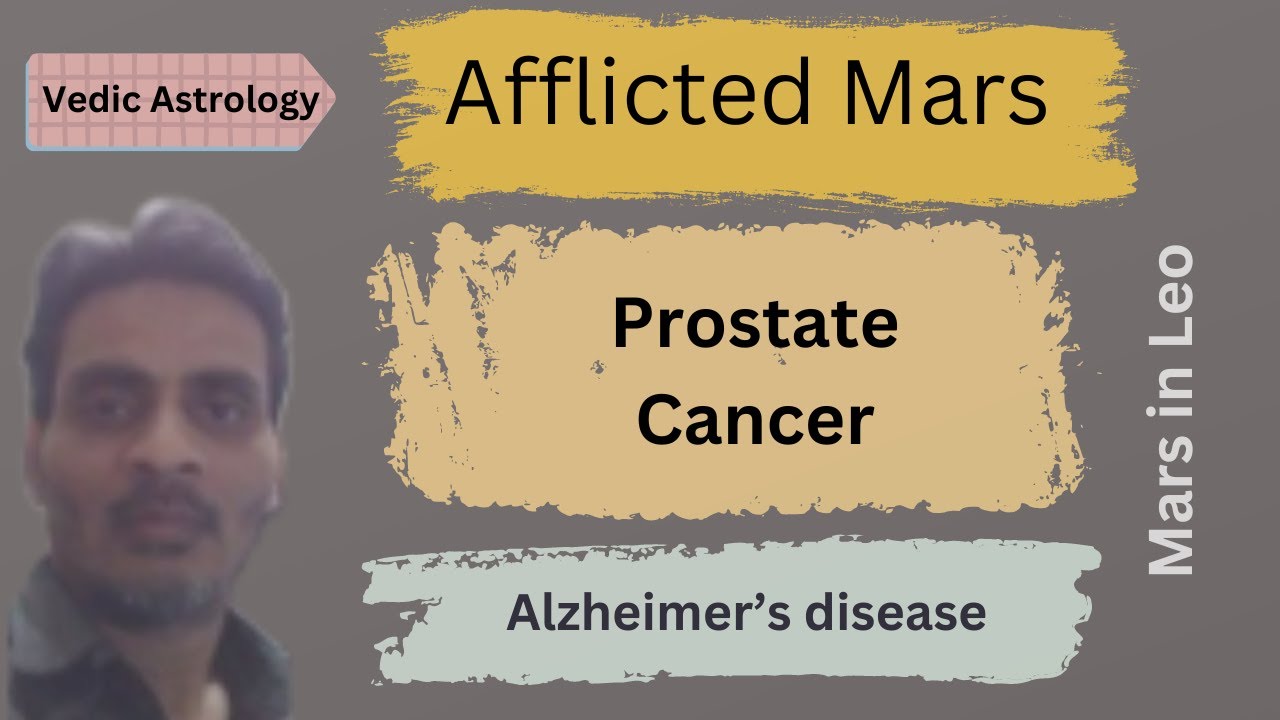 Afflicted Mars giving Dementia, craziness, and Alzheimer's disease ...
