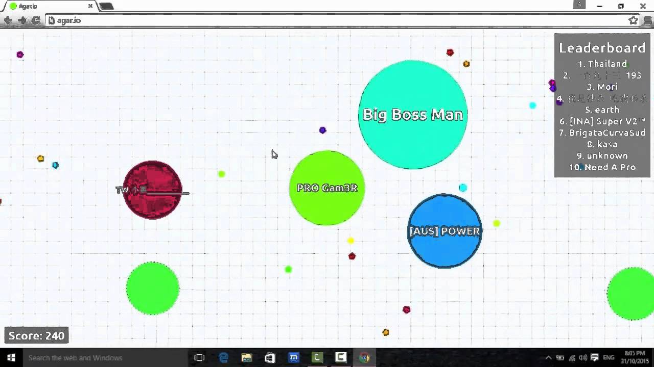 Agar.io - NEW INVISIBLE CELL! - Agario Update -2015 - YouTube