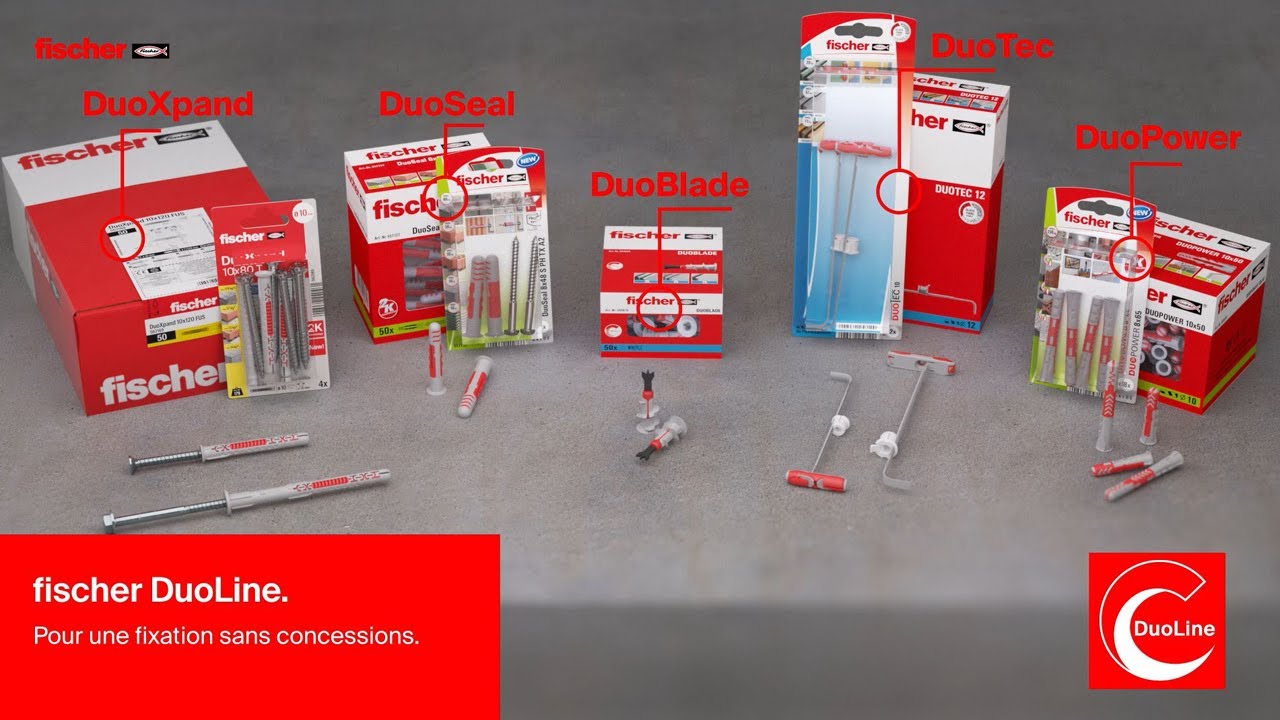 Gamme DuoLine : Découvrez la POLYVALENCE de nos chevilles BI-MATIERES ...