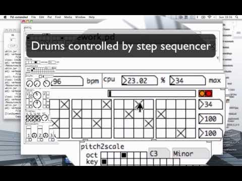 Algorithmic Composition In Pure Data - YouTube