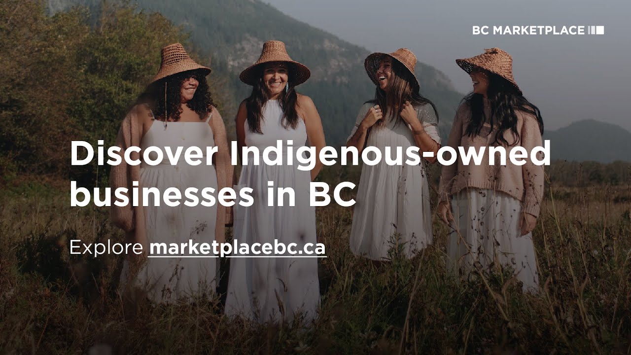 Discover Indigenous-owned businesses on the BC Marketplace - YouTube