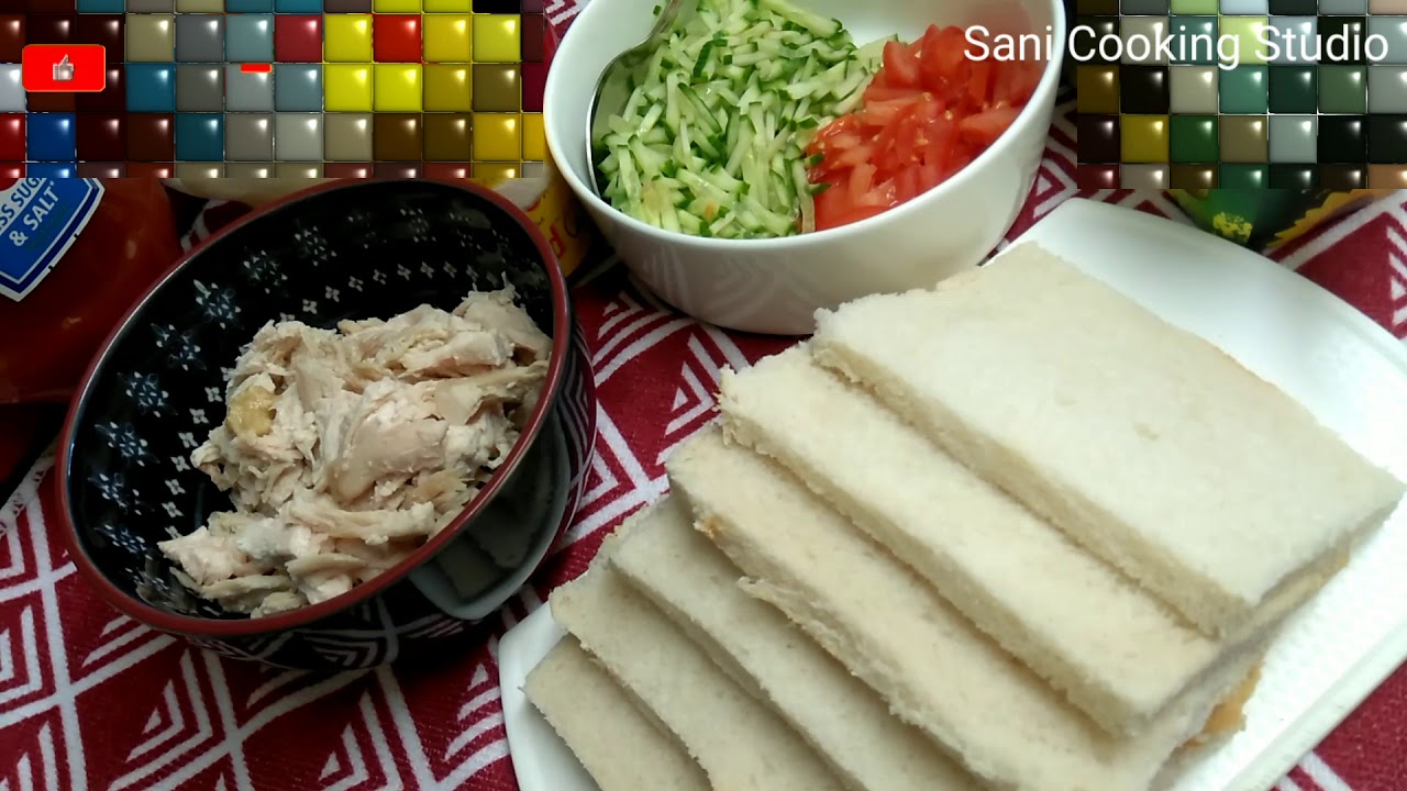 Chicken Sandwich Recipe - YouTube