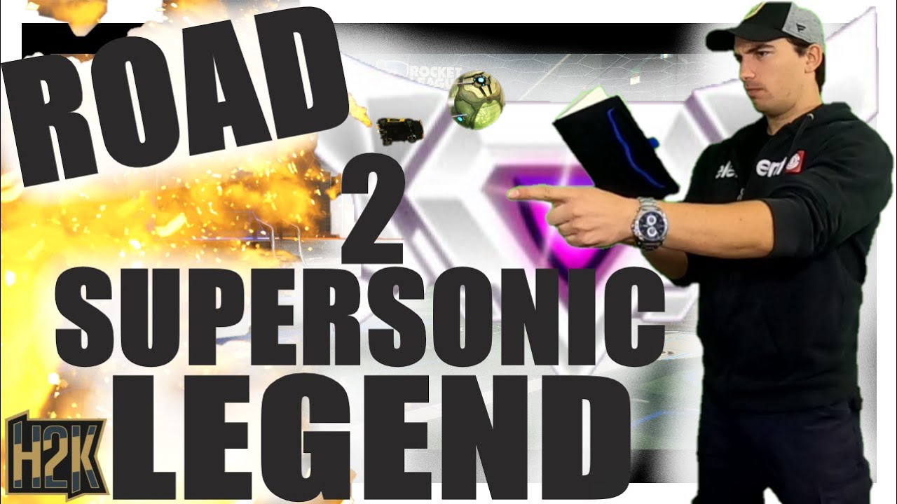 Rocket League : How to be a SUPERSONIC LEGEND - YouTube