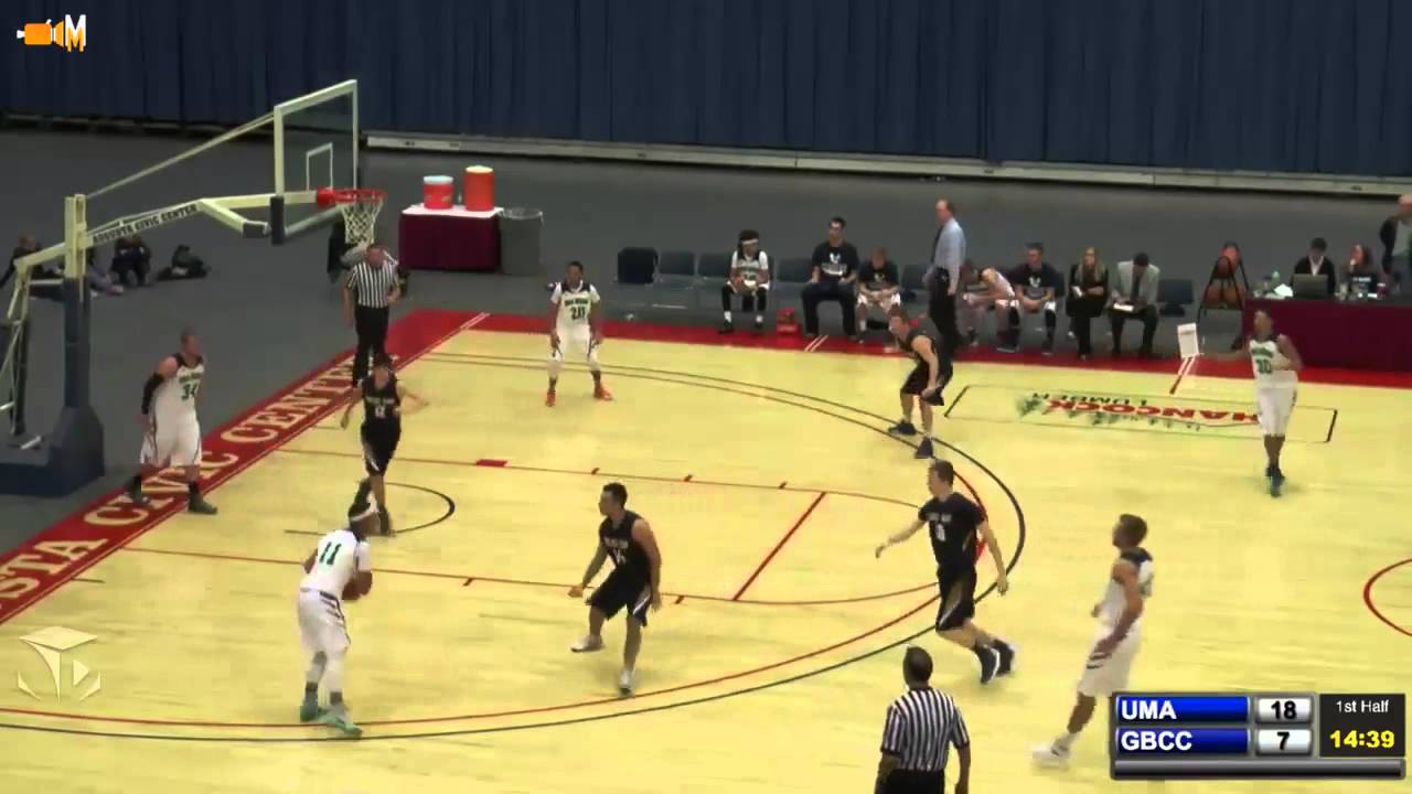 UMA VS GBCC - Men's Basketball - November 16, 2015 - YouTube