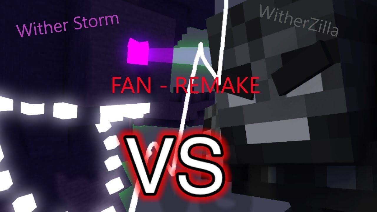 Witherzilla vs Wither Storm - Better Animation Part 1 (Rick 1247 remix ...