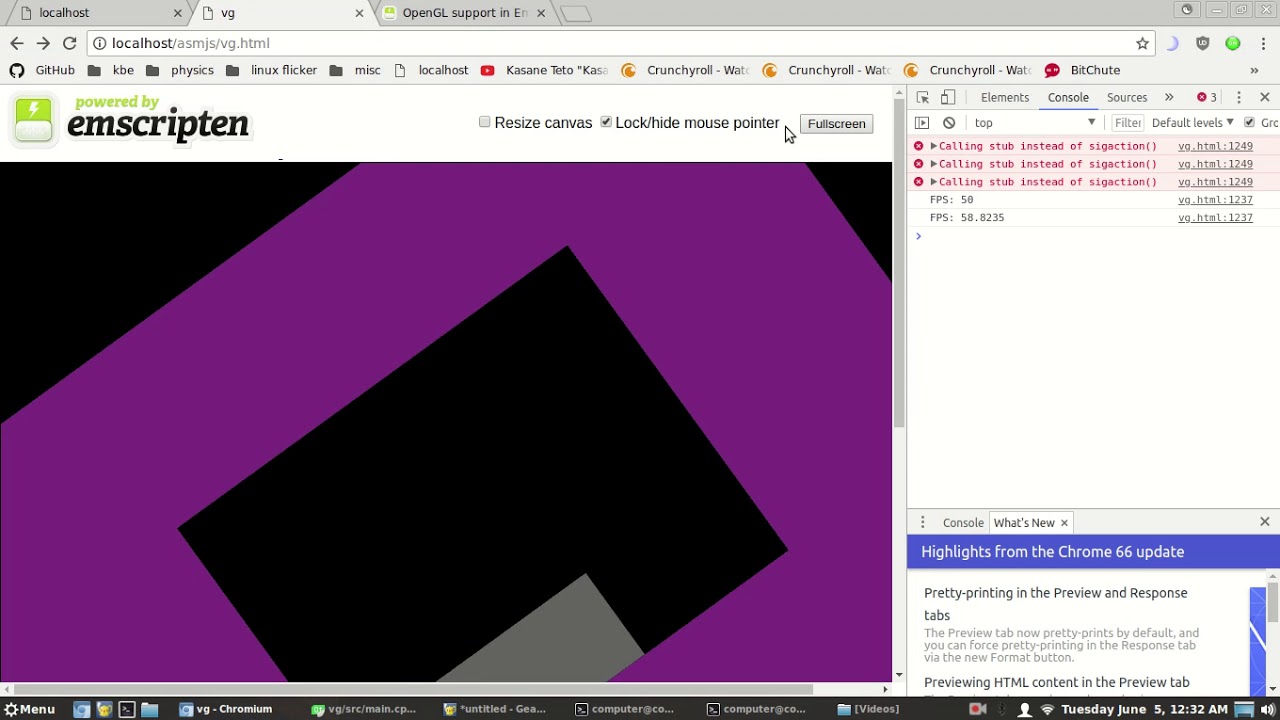 Fix Errors When Using Sdl2 With Emscripten And Webgl2 Opengl Es 3 4822
