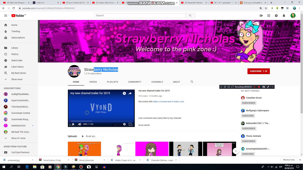 Happy 13th Birthday To Strawberry Nicholas - YouTube