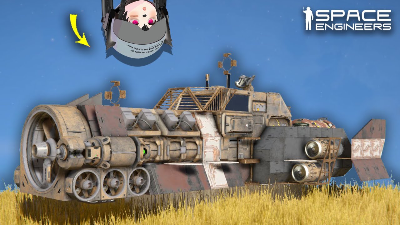 This Industrial Transport Vehicle is Awesome, Space Engineers - YouTube