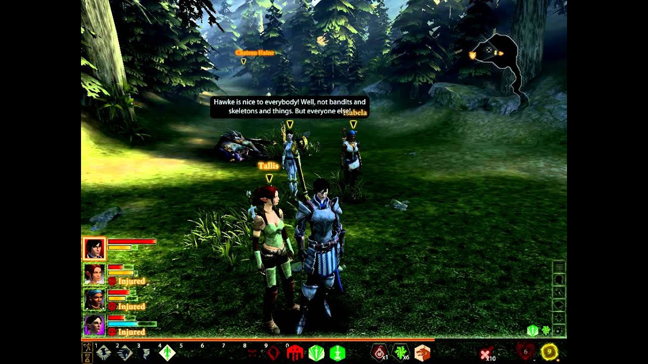 Dragon Age 2: MotA DLC - Hawke the Merciful Orlesian - YouTube