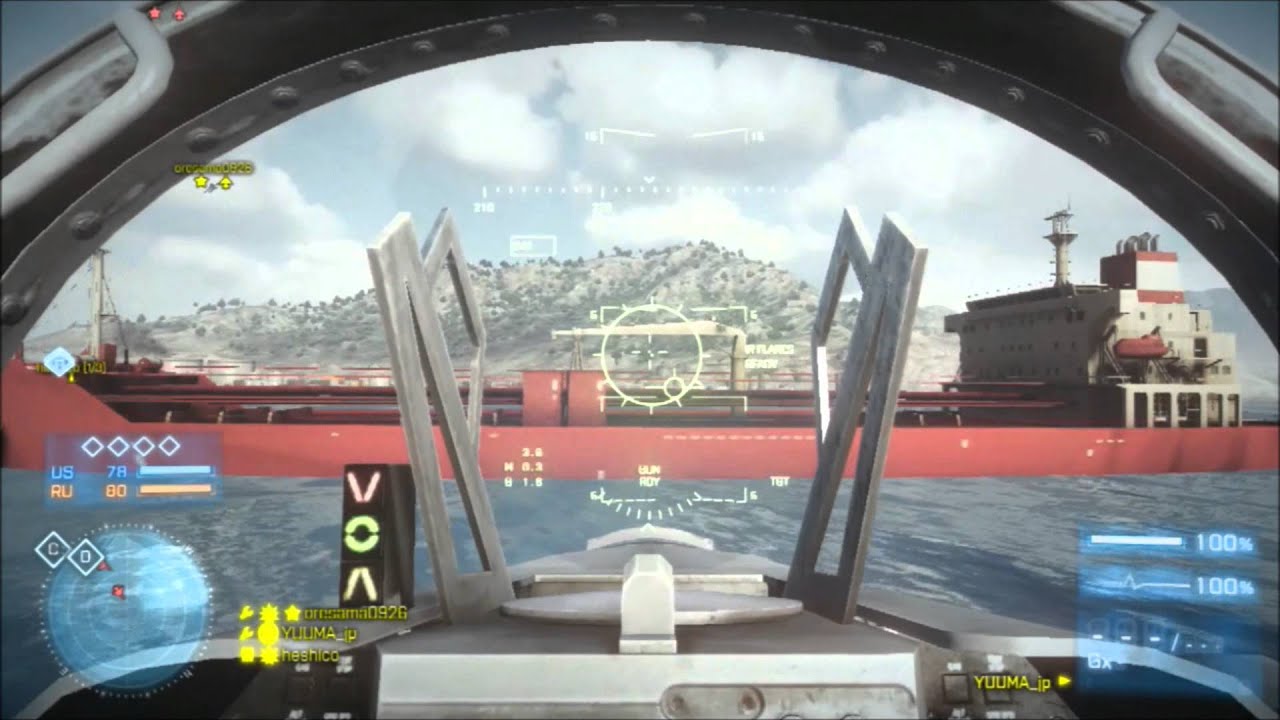 Battlefield 3: 戦闘機スタント集 (Jet Stunts Montage) - YouTube