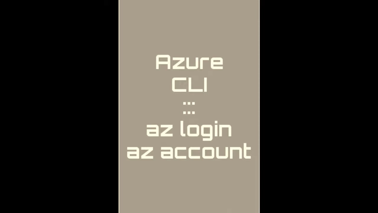 Azure CLI #1 | az login | az account to Manage Azure subscription ...