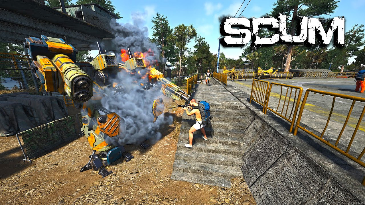 Scum 0.95 - Survival Evolved Squad Gameplay - Day 15 - It's Sentry ...