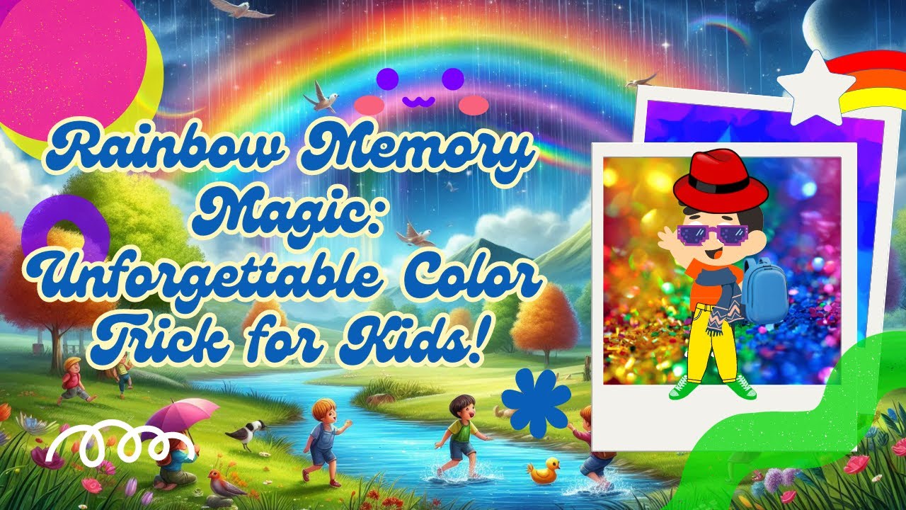 Rainbow🌈🏳️‍🌈⛱️ Memory Magic: Unforgettable Color Trick for Kids! - YouTube