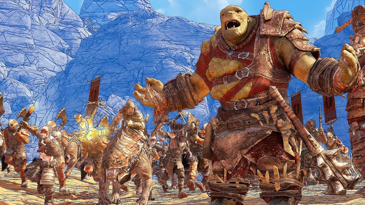 SHADOW OF WAR - UNIQUE GUT RIPPER OVERLORD MARKSMAN IN DESERT ...