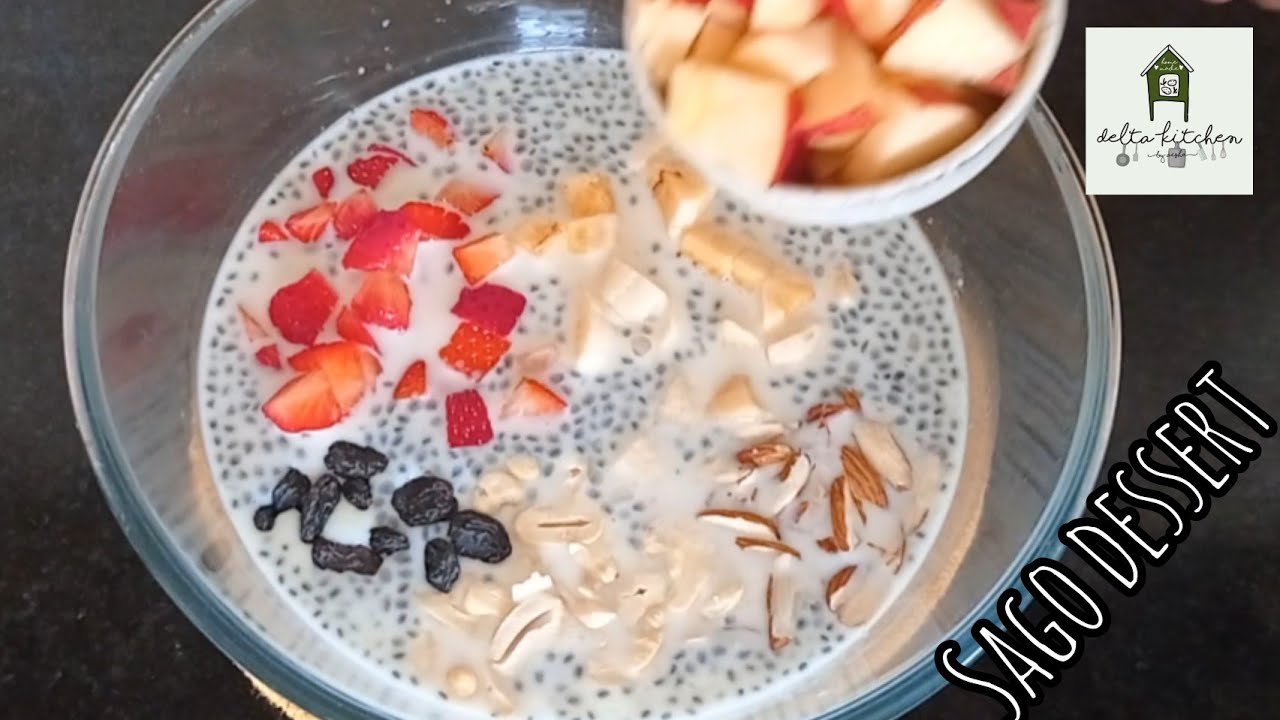 Sago Fruit Mix Tasty and Healthy- BY AESHA - YouTube