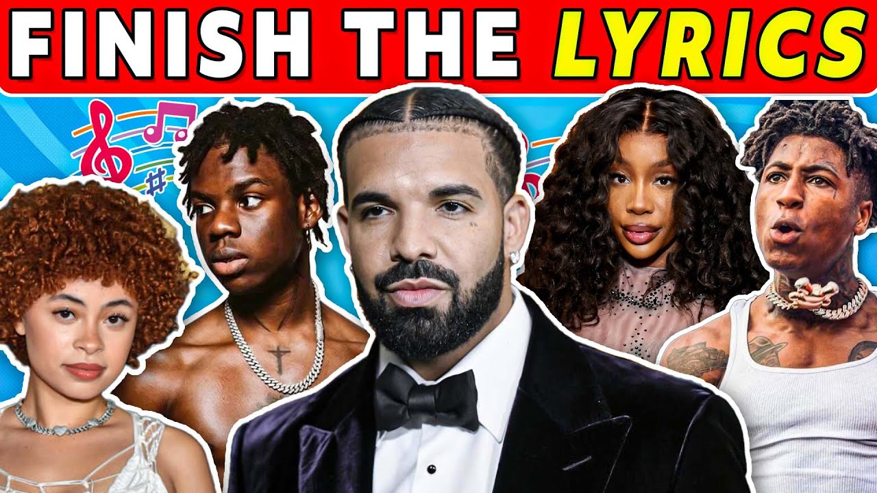 Finish The Lyrics🎤 🎵 | Most Popular Songs | 99% will Fail | Finish the ...