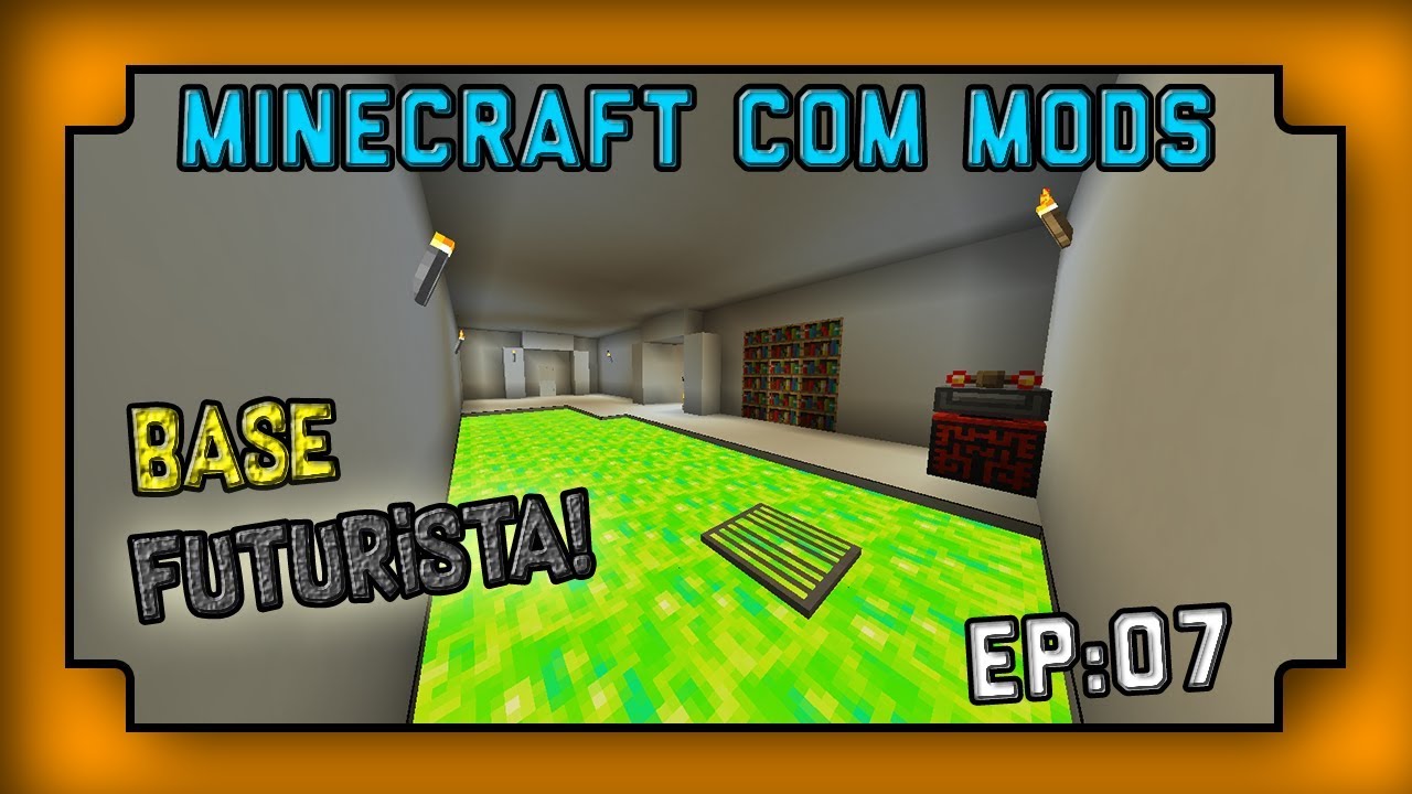 =Minecraft com Mods 1.12.2= EP07 BASE FUTURISTA! - YouTube