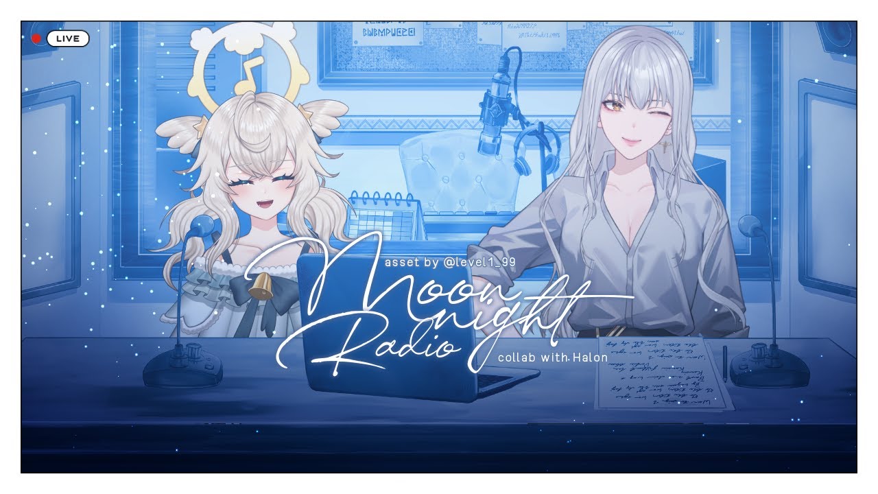 【Moon Night Radio】EP2 อยากเป็น vtuber เริ่มจากอะไร? เล่นเกมส์? ร้องเพลง ...