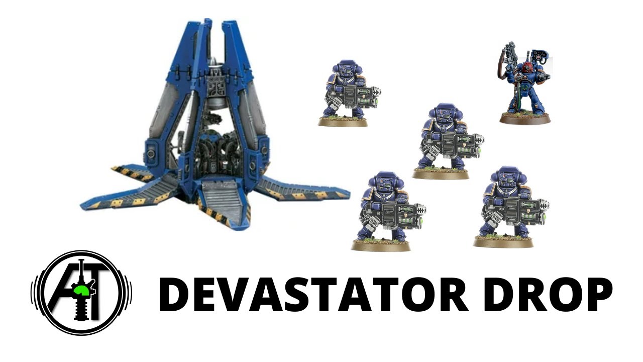 Drop Pod Devastators - Space Marine Tactics and Combos - YouTube