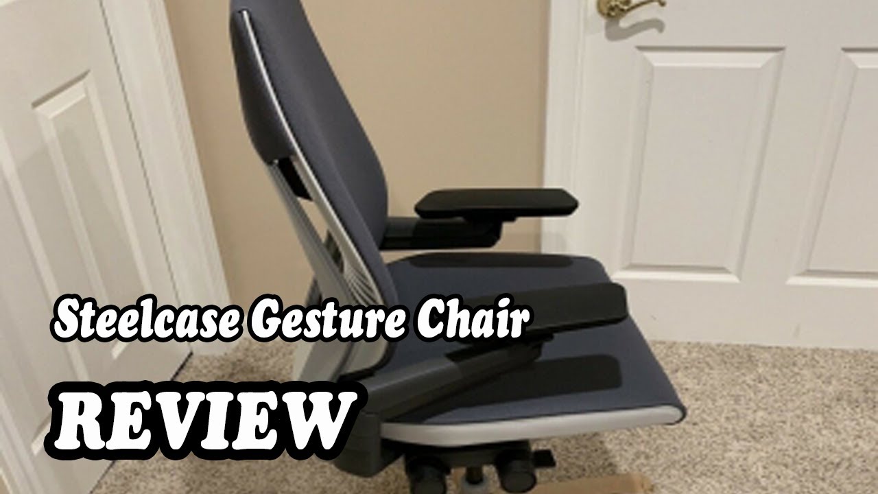 Review Steelcase Gesture Chair 2020 - YouTube