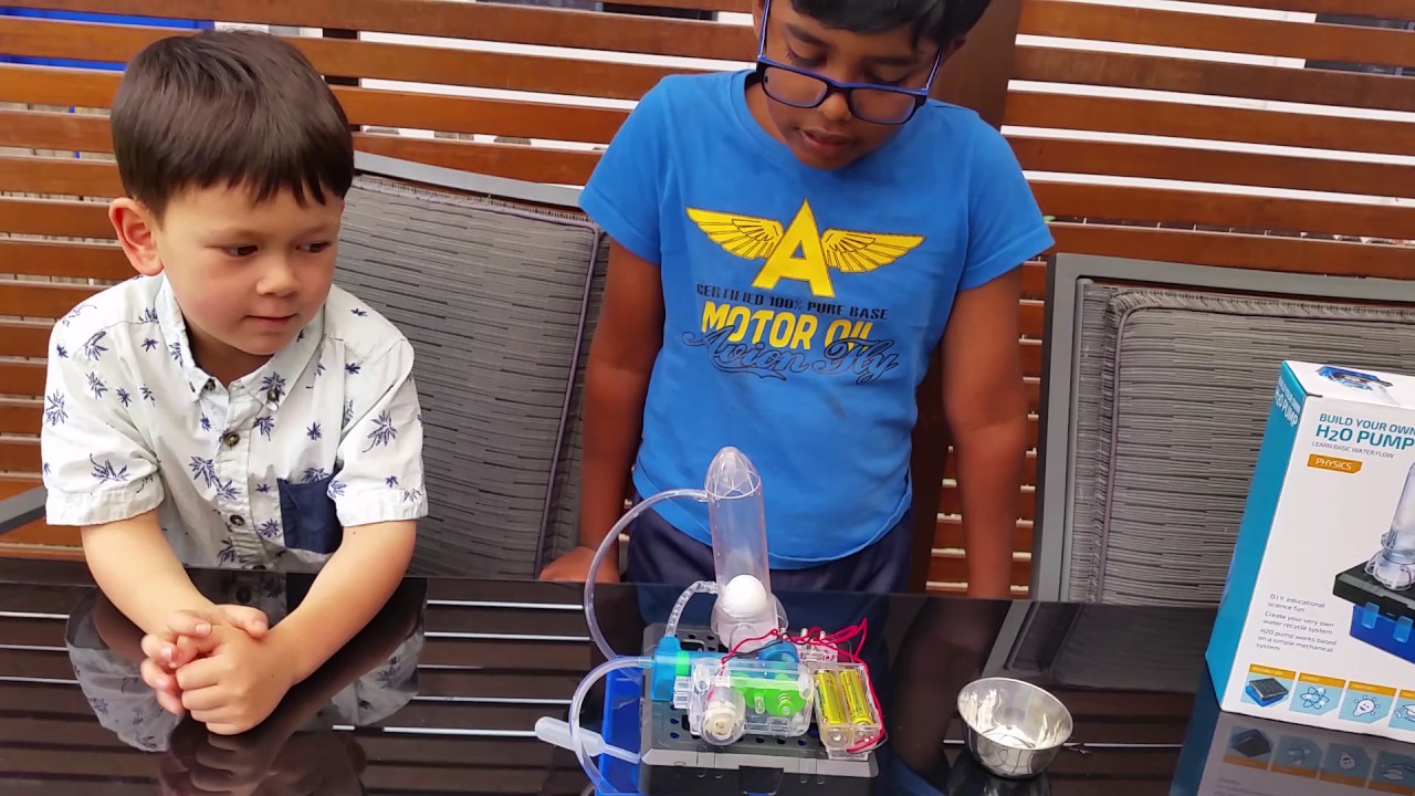 Kaushik's science corner: Build your own H2O Pump - YouTube